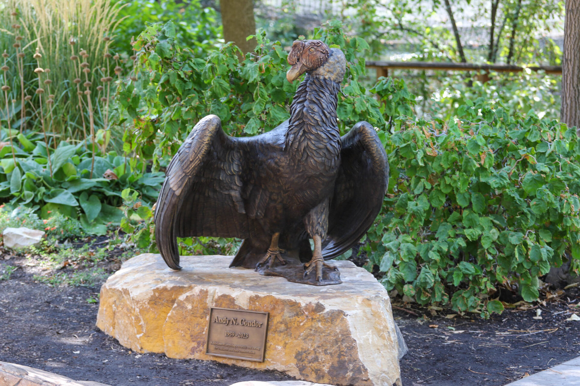 Andy’s Memorial - Tracy Aviary
